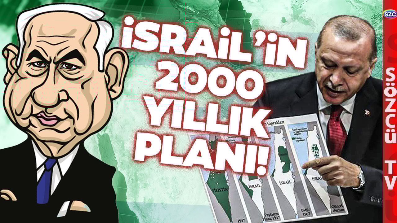 İsrail'in 2000 Yıllık Toprak Planı! Uzman İsim Erdoğan'ın 4 Haritasıyla ...